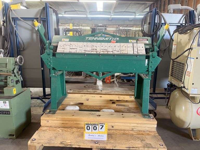 TENNSMITH HBU 4812 SHEET METAL BRAKE - Bentley & Associates, LLC