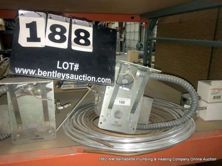 HONEYWELL MODULTROL MOTOR (2) W/ ALUMINUM & COPPER TUBING - Bentley ...