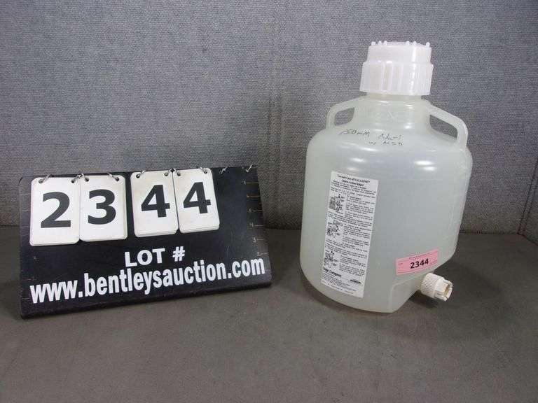 NALGENE 10-LITER LIQUID JUG - Bentley & Associates, LLC