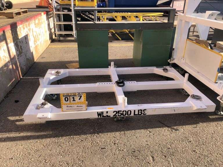 ALUMINUM KELLY CRANE & HOIST PAYLOAD HOIST ASSEMBLY 2500 LB. MAX ...
