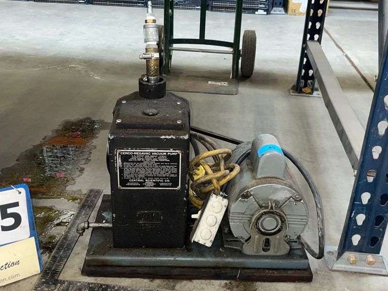 CENCO MEGAVAC VACUUM PUMP - Bentley & Associates, LLC