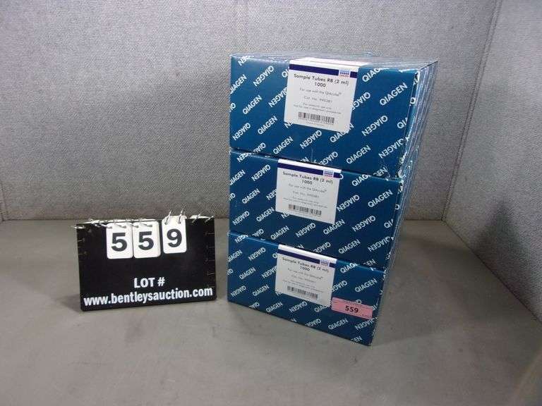 STACK 3 BOXES - QIAGEN SAMPLE TUBES - 2 ML - Bentley & Associates, LLC