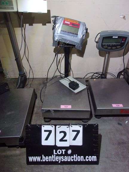 OHAUS DEFENDER 3000 130# CAPACITY ELECTRONIC PLATFORM SCALE - Bentley ...