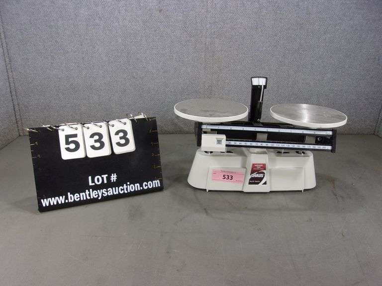 OHAUS 1400/1500 SERIES 5# BALANCE LAB SCALES - HARVARD TRIP - Bentley ...