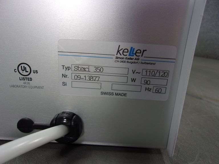 SIMON KELLER STERI 350 HOT BEAD STERILIZER - Bentley & Associates, LLC