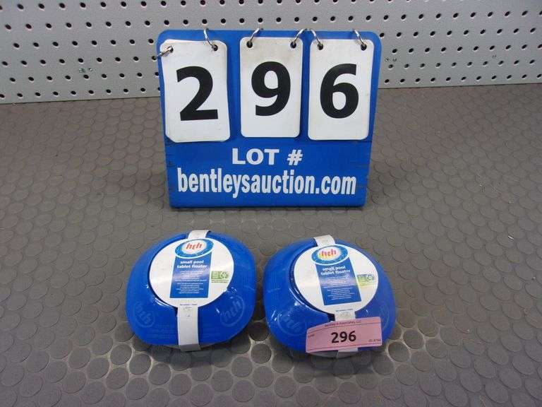 LOY: 2 HTH SMALL POOL TABLET FLOATER - Bentley & Associates, LLC