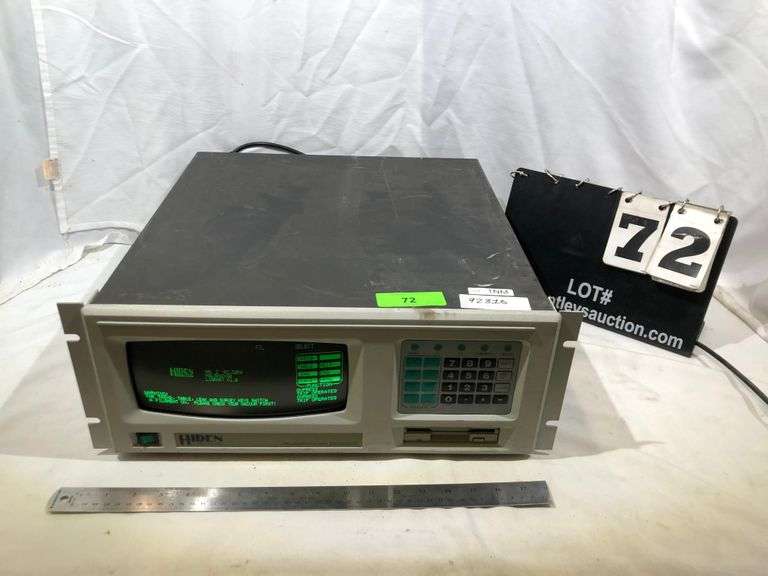 HIDEN ANALYTICAL HAL QUADRUPOLE MASS SPECTROMETER, MODEL HAL2/301 ...