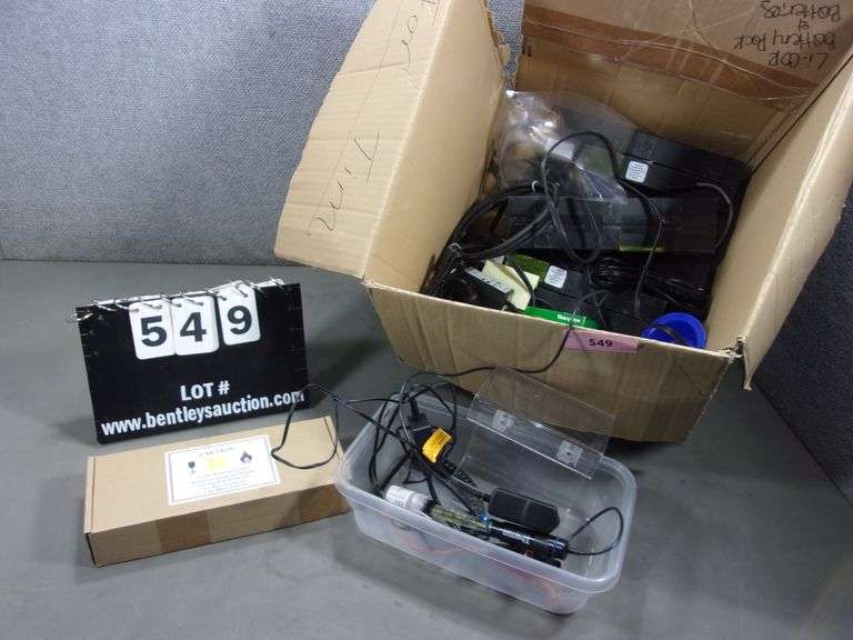 BOX: ASSORTED BATTERY PACKS - Bentley & Associates, LLC