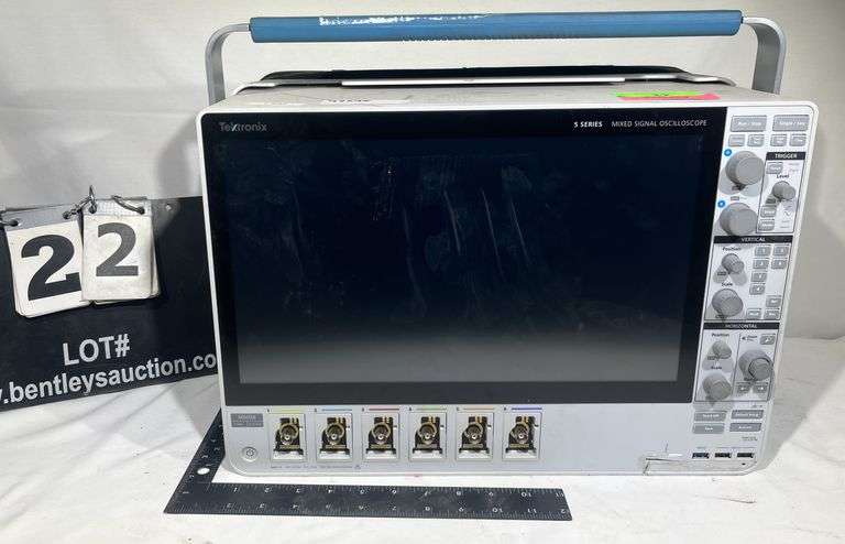 TEKTRONIX MS056 S-SERIES MIXED SIGNAL OSCILLOSCOPE - Bentley ...