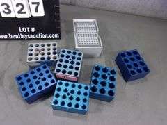 STACK: BLUE SAMPLE VIAL HOLDERS/ PIPETTE TIP HOLDERS - Bentley ...