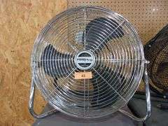 FLOW PRO HIGH VELOCITY 3-SPEED AIR CIRCULATOR FAN-CHROME - Bentley ...