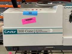 CARY 300 CONC UV-VISIBLE SPECTROPHOTOMETER - Bentley & Associates, LLC