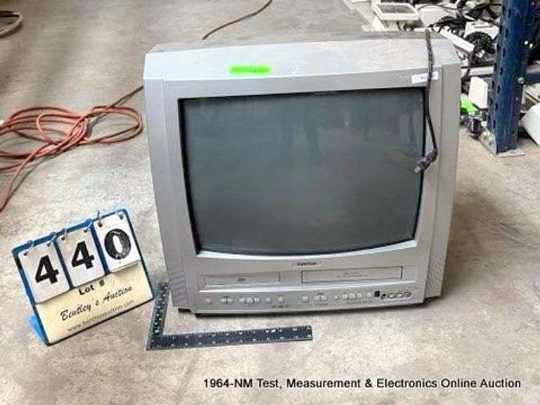 SUPERSCAN DVD/VCR TV COMBO - Bentley & Associates, LLC