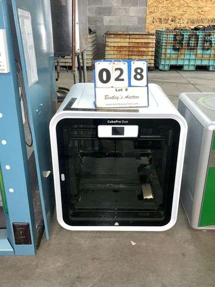 CUBE PRO DUO 3D PRINTER - Bentley & Associates, LLC