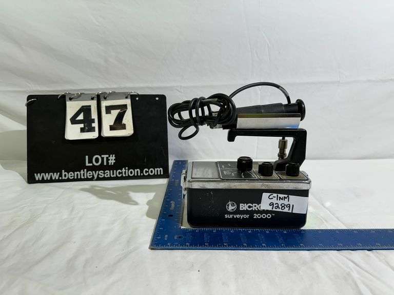 BICRON SURVEYOR 2000 RADIATION MONITOR - Bentley & Associates, LLC