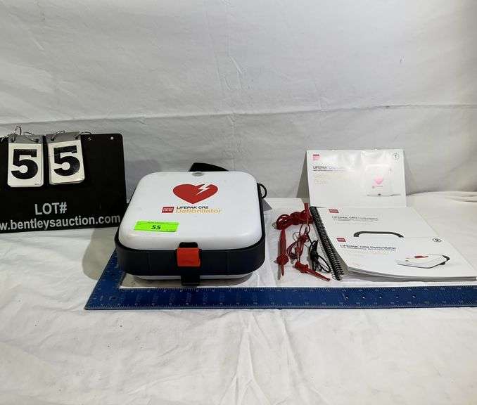 PHYSIO CONTROL LIFEPAK CR2 DEFIBRILLATOR - Bentley & Associates, LLC