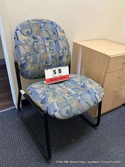 MULTI COLORED OFFICE CHAIR - Bentley & Associates, LLC