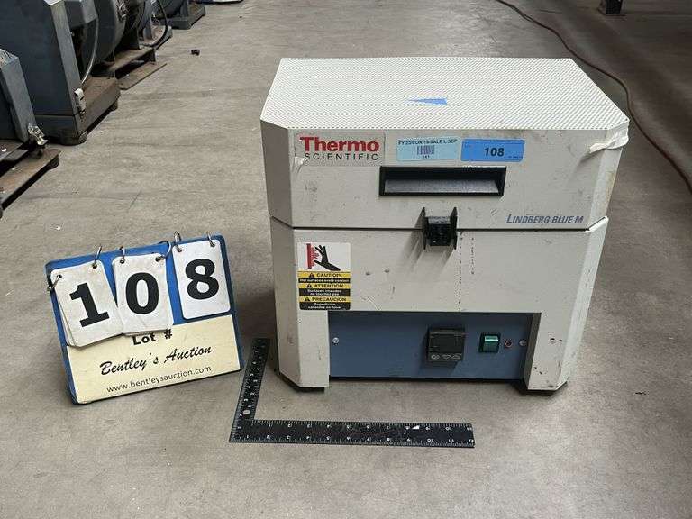 THERMO SCIENTIFIC LINDBERG BLUE M TUBE FURNACE - Bentley & Associates, LLC