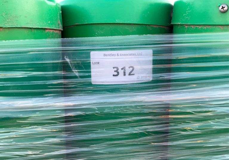 PALLET: GREEN POLY MARKER BUOYS - Bentley & Associates, LLC