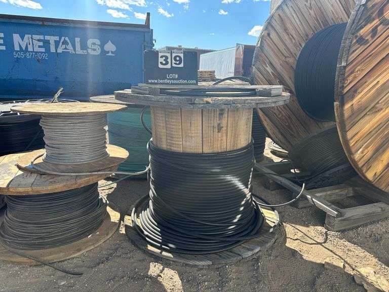 SPOOL: FIBER OPTIC - USED, AS IS, CONTENTS ONLY - Bentley & Associates, LLC