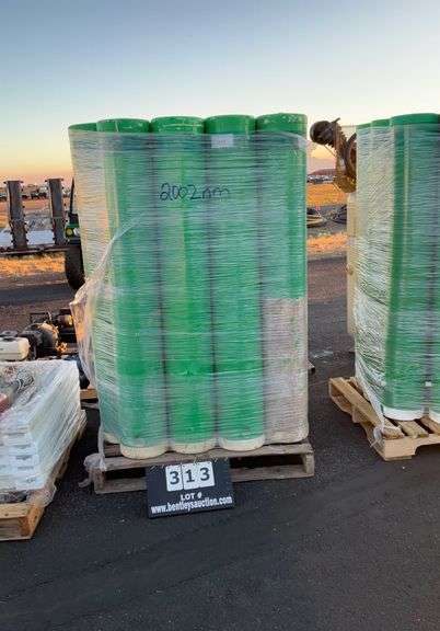 PALLET: GREEN POLY MARKER BUOYS - Bentley & Associates, LLC