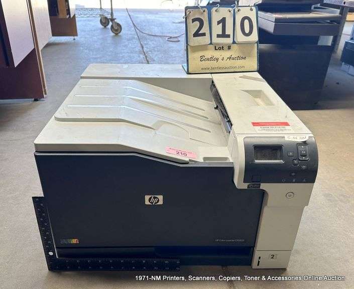 HP COLOR LASERJET CP5525 - Bentley & Associates, LLC