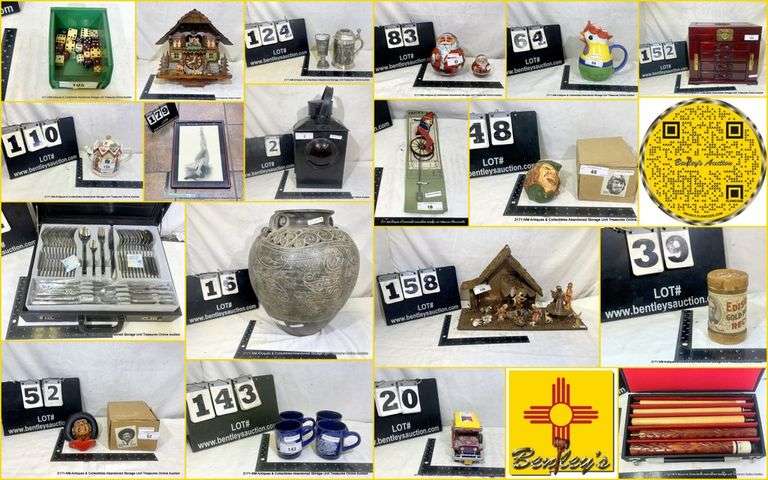 2171-NM Antiques & Collectibles Abandoned Storage Unit Treasures Online ...
