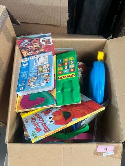 BOX: MISC CHILDREN'S TOYS & BOOKS - Bentley & Associates, LLC