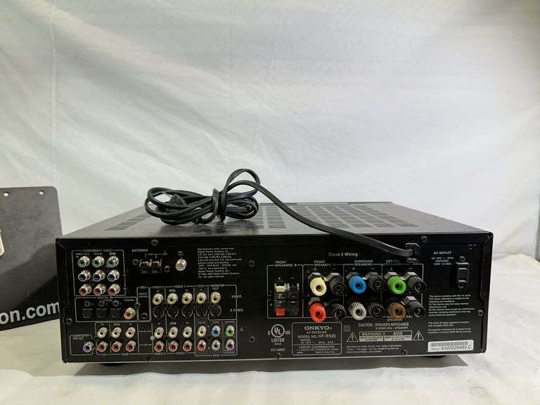 ONKYO HT-R520 AV RECEIVER - Bentley & Associates, LLC
