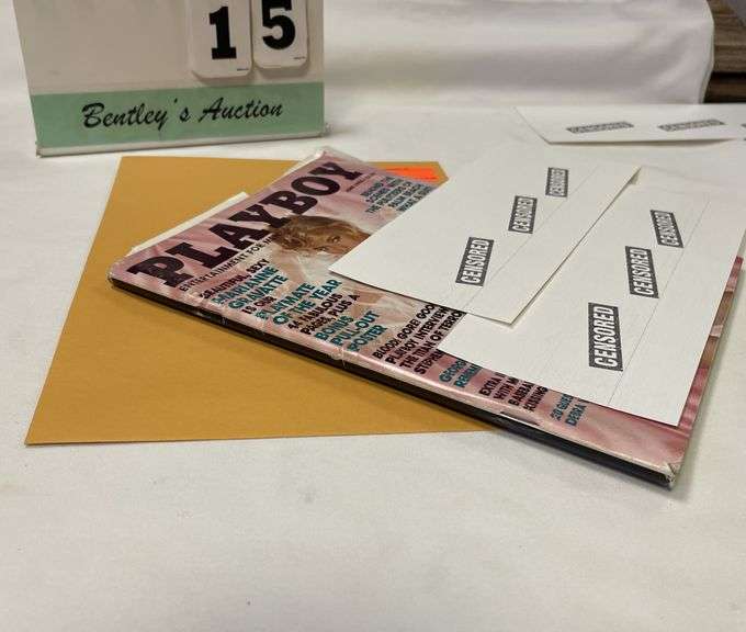 PLAYBOY 1983 JUNE W/ AUTOGRAPH MORGANNA PHOTO - Bentley & Associates, LLC