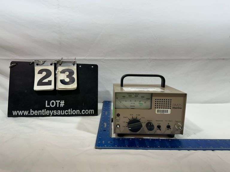 EBERLINE RM25 RADIATION MONITOR - Bentley & Associates, LLC