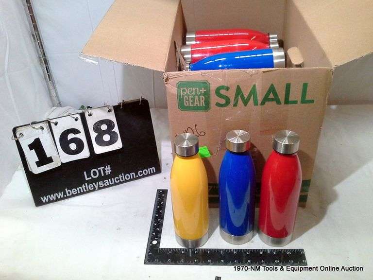 BOX: WATER BOTTLES - ASSORTED COLORS - Bentley & Associates, LLC
