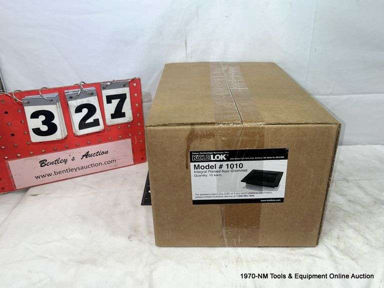 BOX: 10 KOLDLOK MODEL 1010 RAISED FLOOR GROMMET - Bentley & Associates, LLC