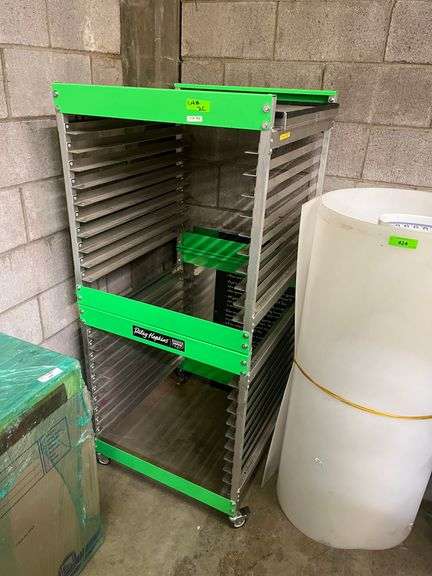 RILEY HOPKINS SCREEN PRINTING RACK - Bentley & Associates, LLC