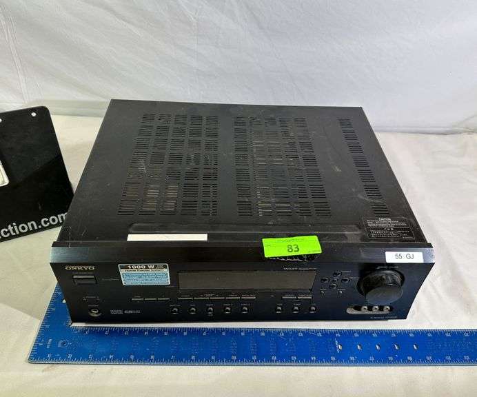 ONKYO HT-R520 AV RECEIVER - Bentley & Associates, LLC