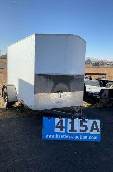 2002 JUSTIN ENCLOSED TRAILER - Bentley & Associates, LLC