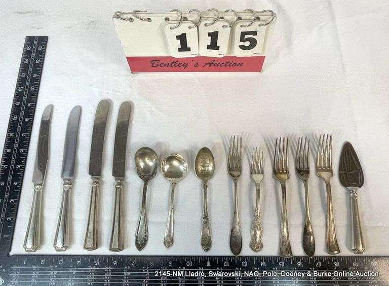 BAG: MISC SILVERWARE - USED, AS IS - Bentley & Associates, LLC