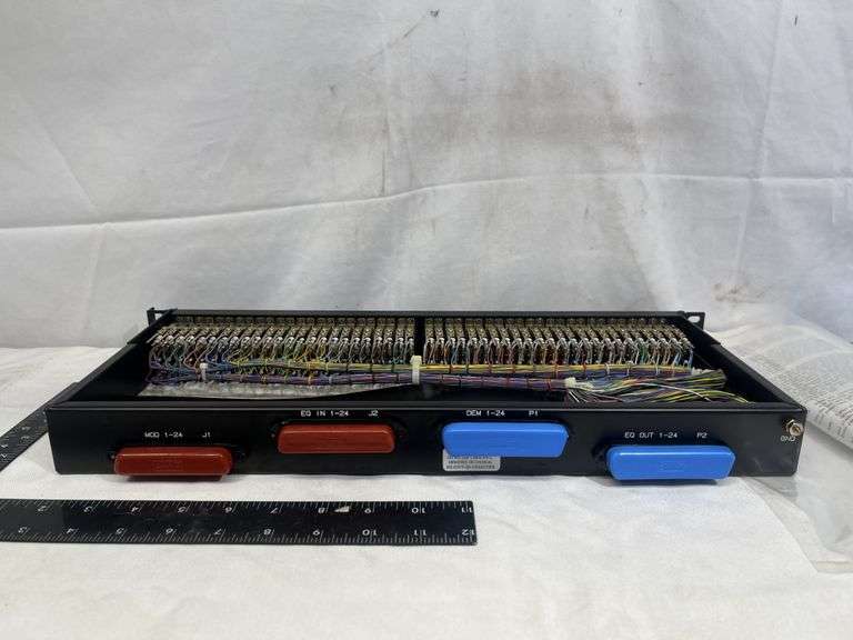 STACK: ADC TELECOMMUNICATIONS JKF-ZBKUA1 CONNECTORIZED JACK FIELD (10X ...