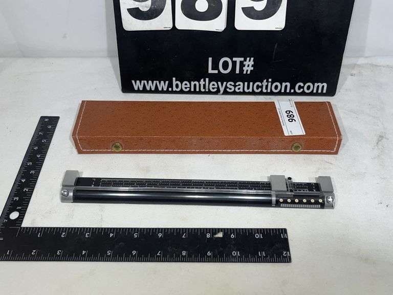 THE GERBER SCIENTIFIC INSTRUMENT CO. TP007100B GERBER VARIABLE SCALE ...