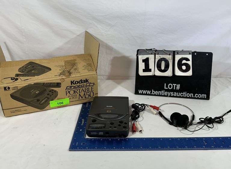 KODAK PHOTO CD PORTABLE PLAYER M50 - Bentley & Associates, LLC