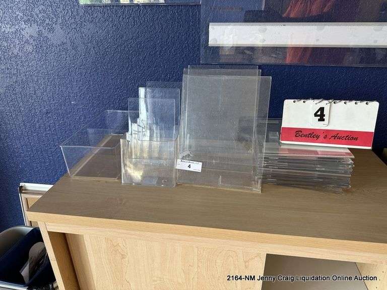 PLASTIC FRAMES & BROCHURE HOLDERS - Bentley & Associates, LLC