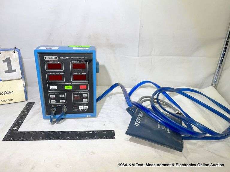 CRITIKON 8100 VITAL SIGNS MONITOR - Bentley & Associates, LLC