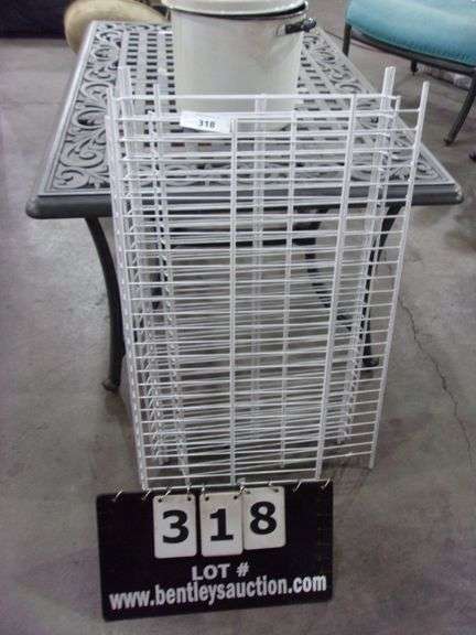METAL RACKS - WHITE PAINTED - Bentley & Associates, LLC