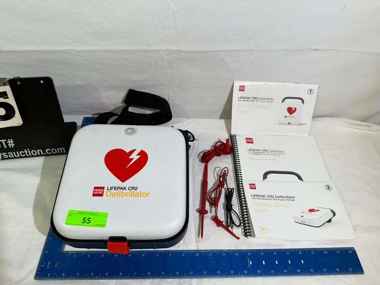 PHYSIO CONTROL LIFEPAK CR2 DEFIBRILLATOR - Bentley & Associates, LLC