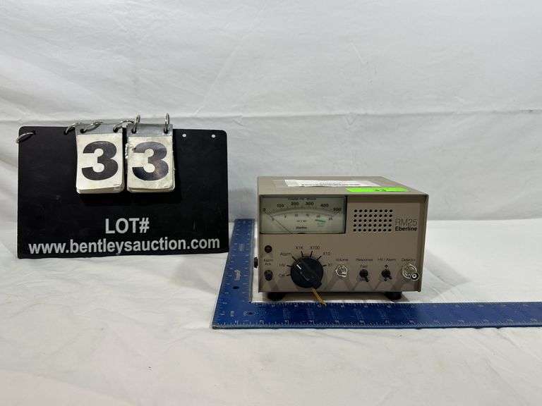 EBERLINE RM25 RADIATION MONITOR - Bentley & Associates, LLC