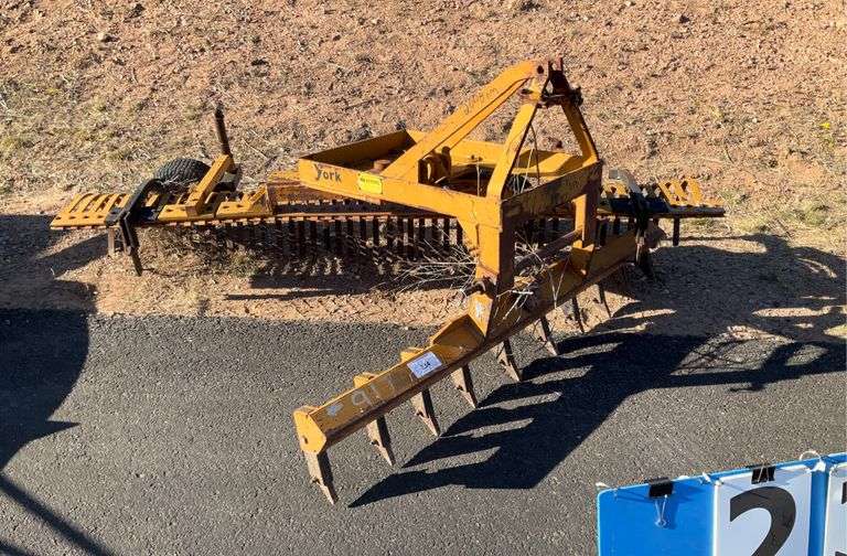 YORK 7' UTILITY CLUMP BUSTER / RAKE - Bentley & Associates, LLC