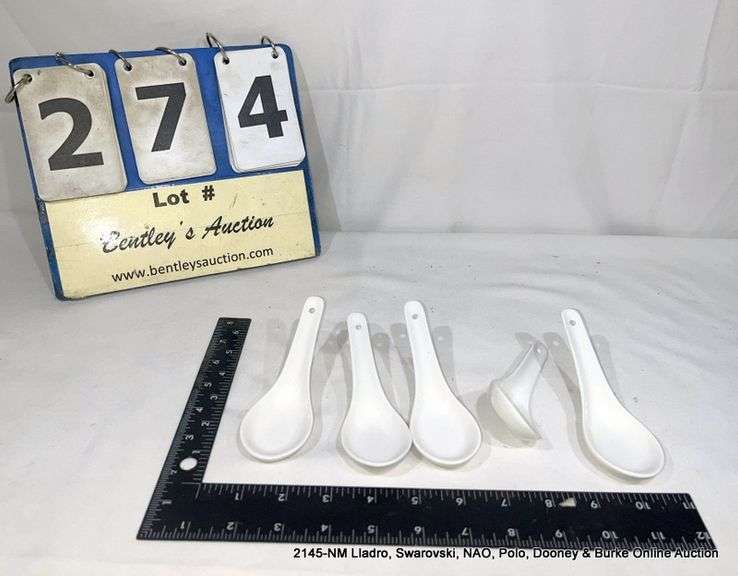 5-COUNT SPOONS - CONTENTS ONLY - USED, AS IS - Bentley & Associates, LLC