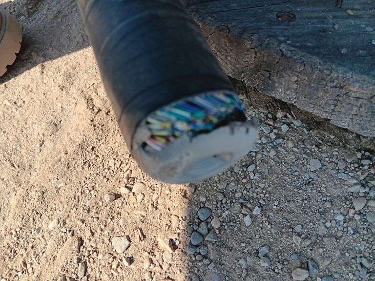 WOOD SPOOL: BCD-PX BKMH 60C DIRECT BURIEL TELEPHONE CABLE, 906 GROSS ...