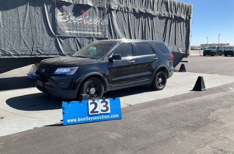 2017 FORD EXPLORER POLICE 4WD (SUV)/(MPV) 145,010 MILES, - Bentley ...