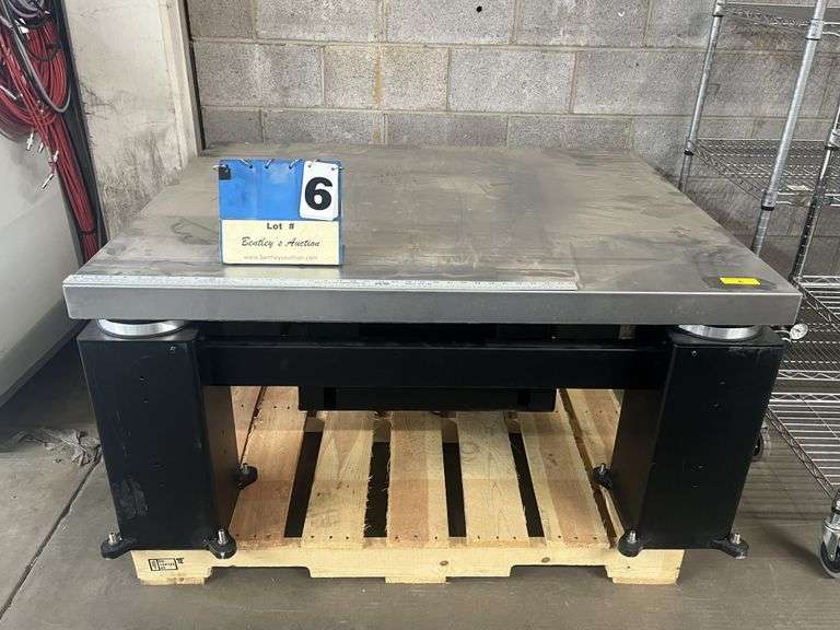 NO NAME VIBRATION ISOLATION TABLE - 24 X 52 X 43 - Bentley & Associates ...